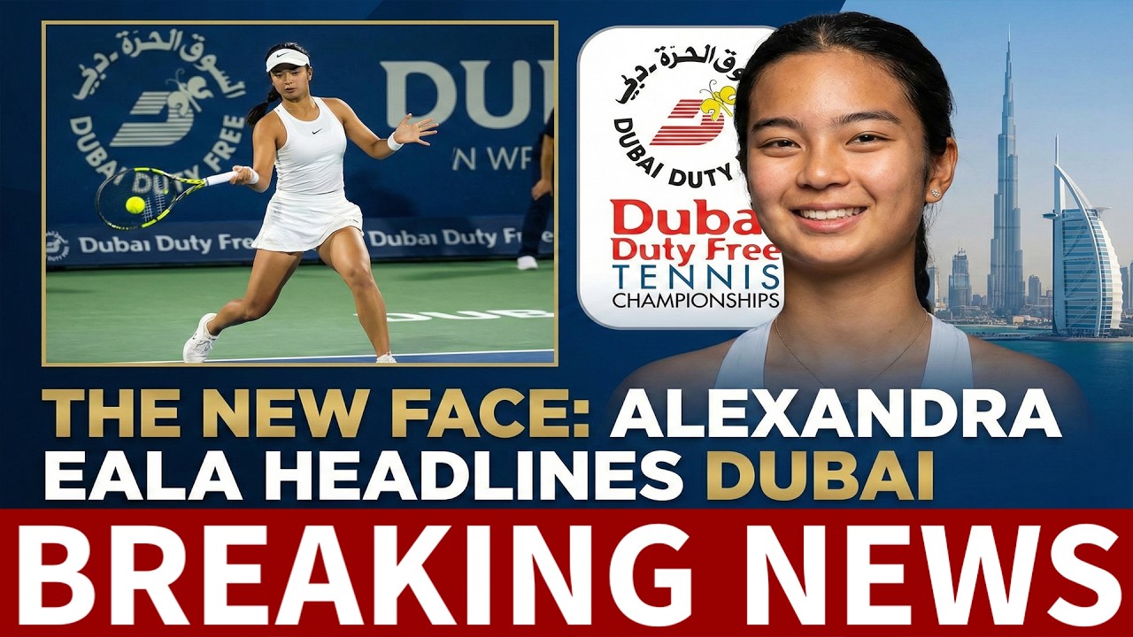 Breaking News Alexandra Eala Named 'Face' of Dubai Duty Free ...
