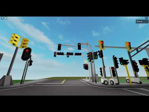 (Old)Roblox Traffic Light Roads - YouTube