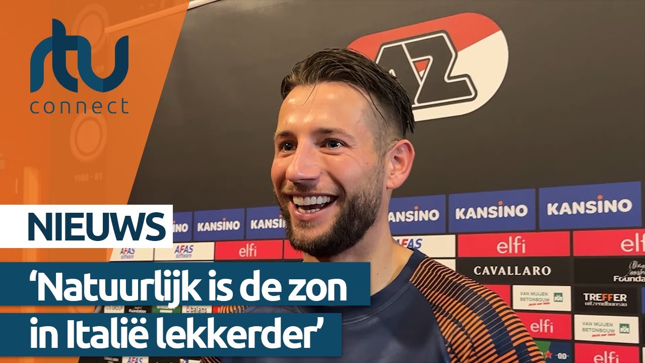 Nabeschouwing AZ-Vitesse (1-1) met Mitchell Dijks - YouTube