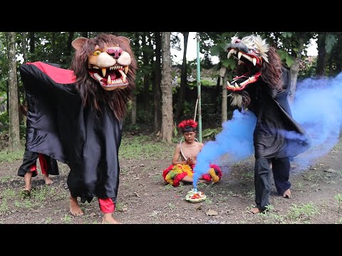 BOPO RENDI MEMANGGIL BARONGAN ARGANI DAN JUMANTORO KW PAKAI SESAJEN DAN M3RCON [ Cinematic Video ]