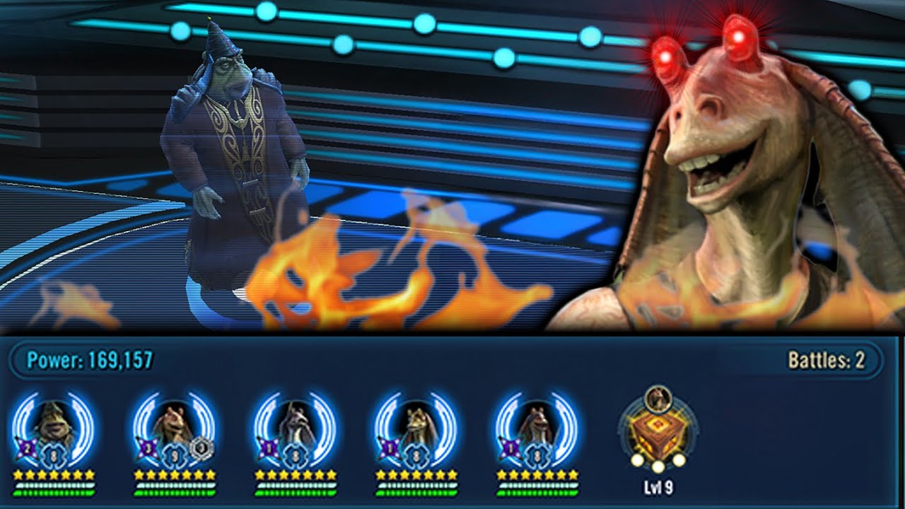 The Gungans Are Holding Galaxy of Heroes as Prisoner - Insane Grand ...