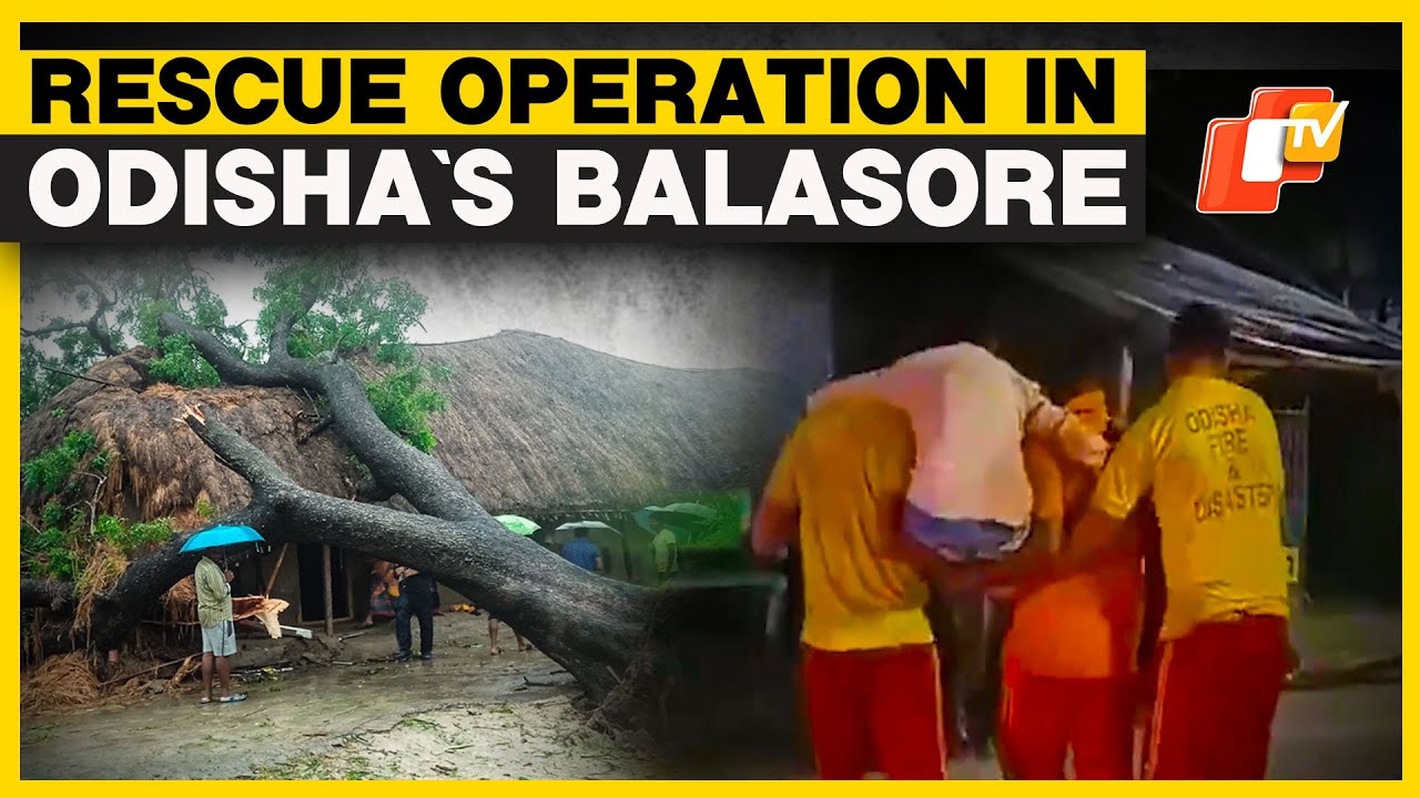 Cyclone Dana Impact: Rescue Operation Launched In Odisha’s Balasore For ...