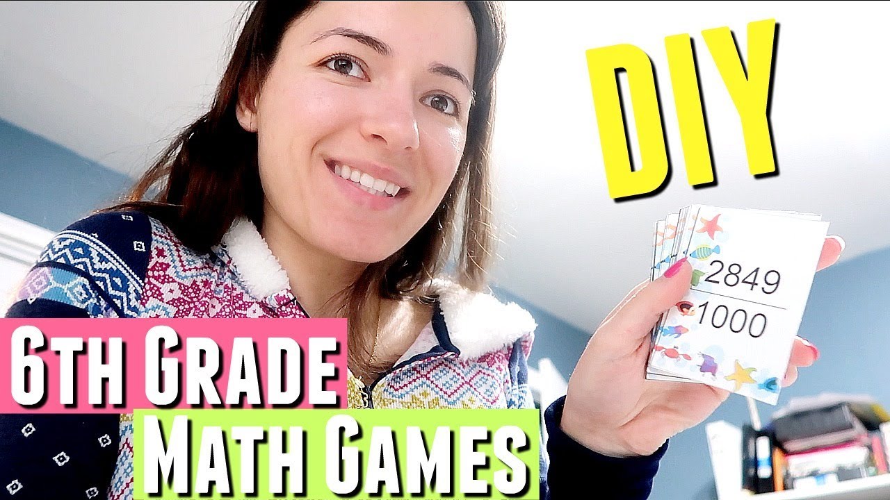 MAKING 6th grade MATH GAMES FOR THE KIDS FOR FRACTIONS AND DECIMALS ...