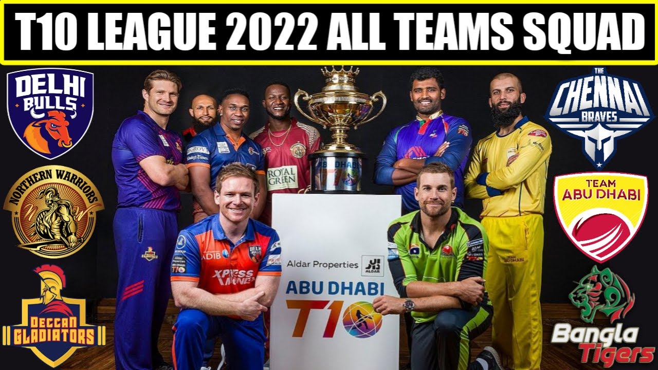 T10 League 2022 All Teams Confirmed Squad | T10 League 2022 All Teams ...