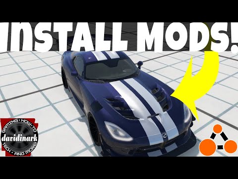 BeamNG Drive Tutorial: 5 Ways! How to INSTALL MODS in Beamng Drive ...