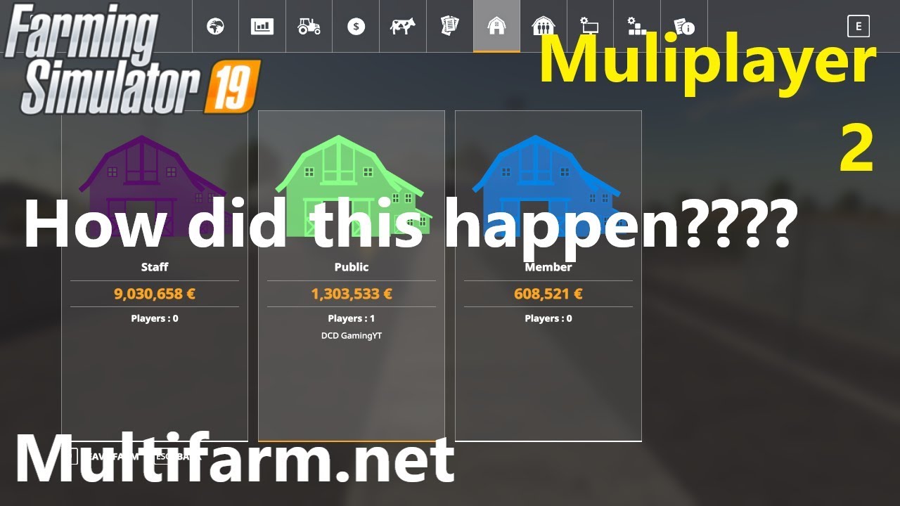 Multifarm (MultiGame Network) 24/7 Silage, Multiplayer Ep 1 - YouTube