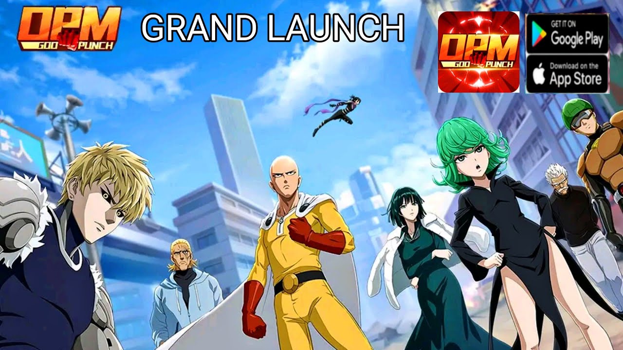 OPM God Punch Gameplay - Official Launch RPG Game Android iOS - YouTube