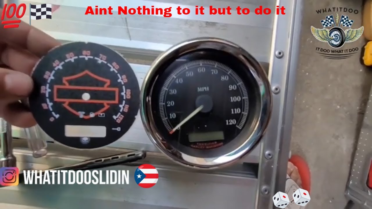 Harley Davidson Electra Glide Classic Gauges upgrade install part1 ...