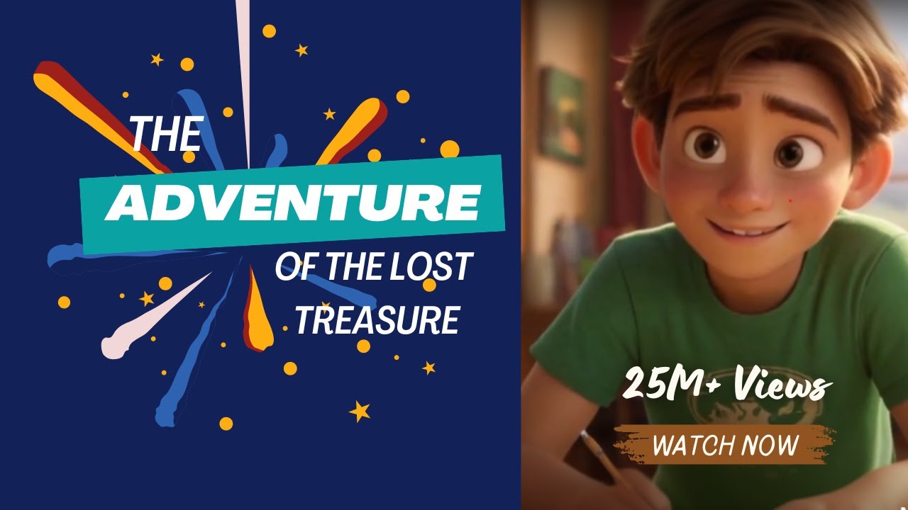 🔷The Adventure Of The Lost Treasure | Animated Story For Kids - YouTube