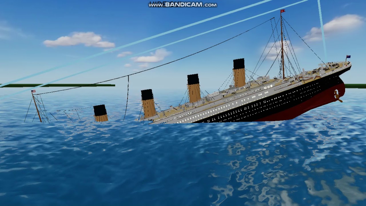titanic sinking roblox #2 - YouTube