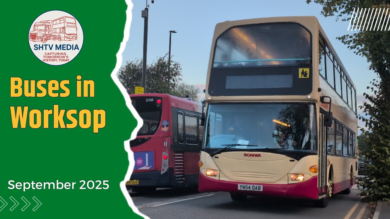 Bus Spotting in Worksop – Morning at the Bus Station | September 2025 ...