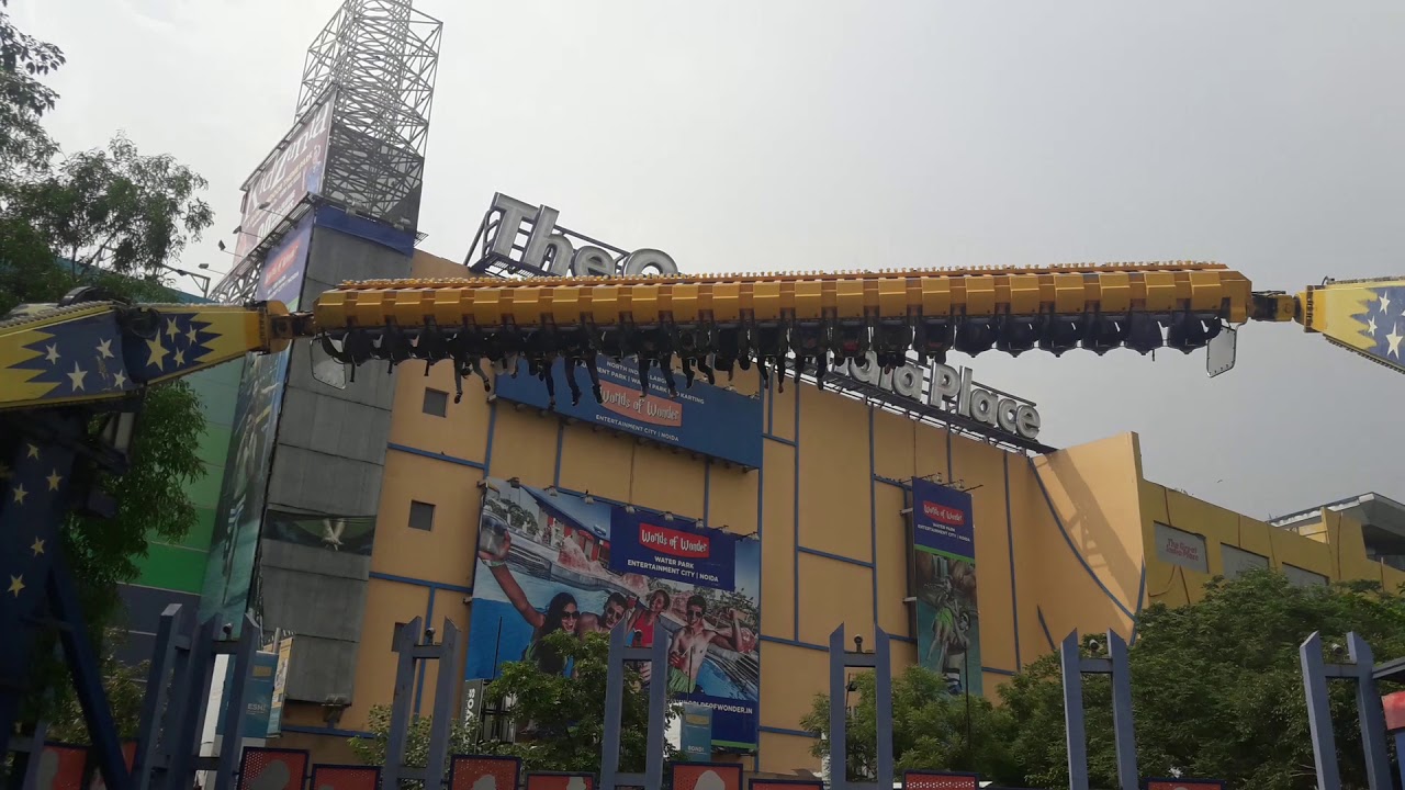 World of wonder Noida (India) mostDangerous ride in wow. full Hd video ...