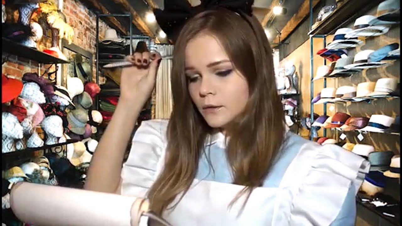 АСМР | Снимаем Мерки для Шляпы 🎩Алиса в Стране Чудес | ASMR | Measuring ...