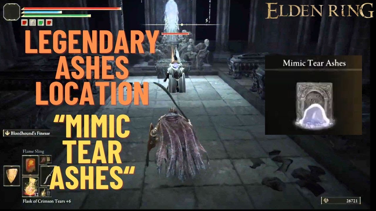 ELDEN RING How and Where to get Mimic Tear Ashes - Location guide for ...