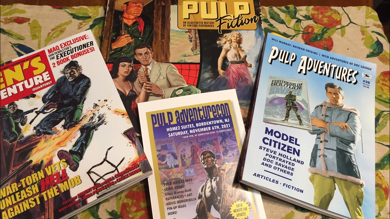 3 Cool New Books On Books! “Pulp Adventures”,”Men’s Adventures” & “The ...