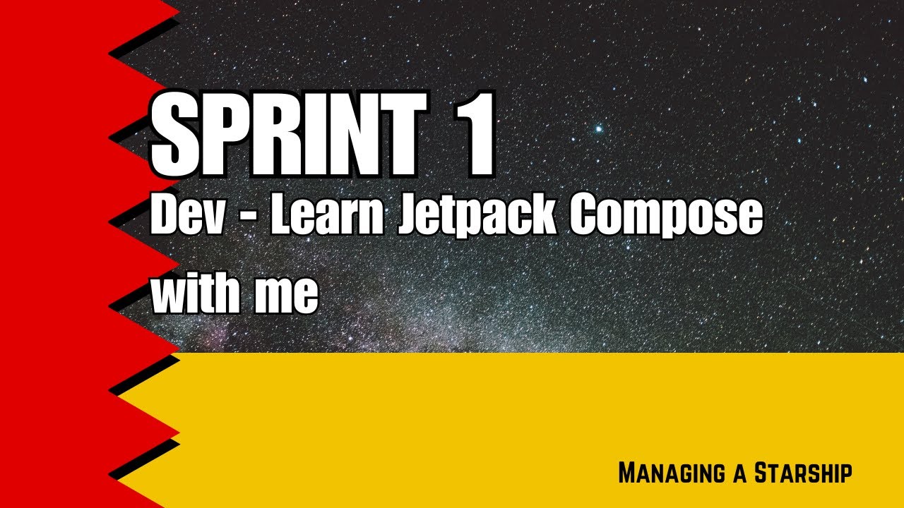 Sprint 1: Dev day - Learn Jetpack Compose with me! - YouTube