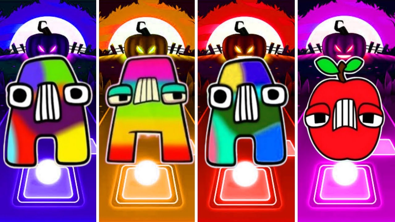 Alphabet Lore Rainbow 🆚 Alphabet Lore Team 🆚 Alphabet Lore Apple || 🎶 ...