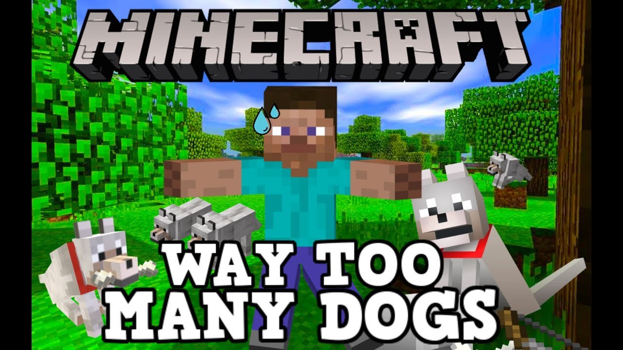 I Created A Town For DOGS ONLY In Minecraft - YouTube