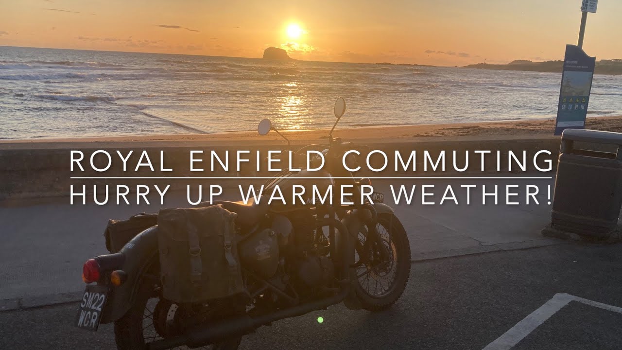 Royal Enfield Commuting; Hurry up warmer weather! - YouTube