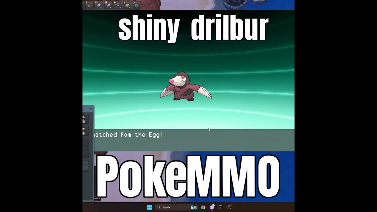 Shiny Drilbur in PokeMMO - YouTube