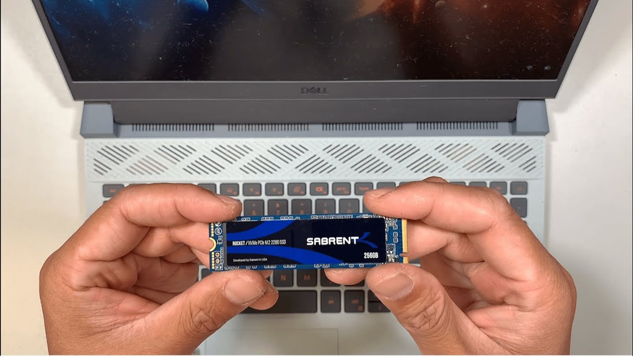 Dell G15 Ryzen Upgrade NVMe M2 SSD - YouTube