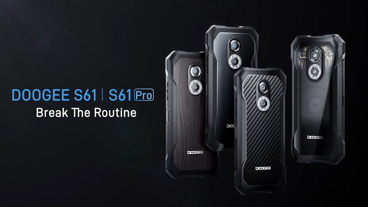DOOGEE S61 Pro Rugged Phone - YouTube