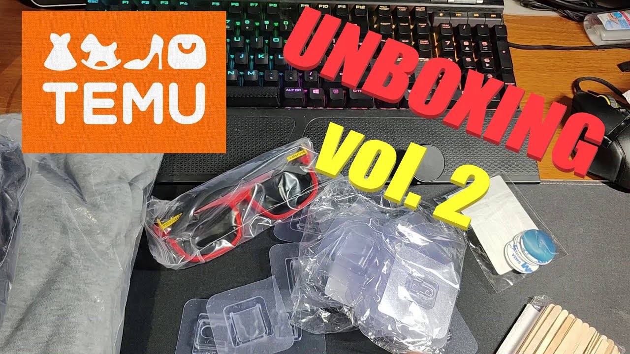 TEMU Mega Unboxing vol. 2 - UNBOXING - YouTube