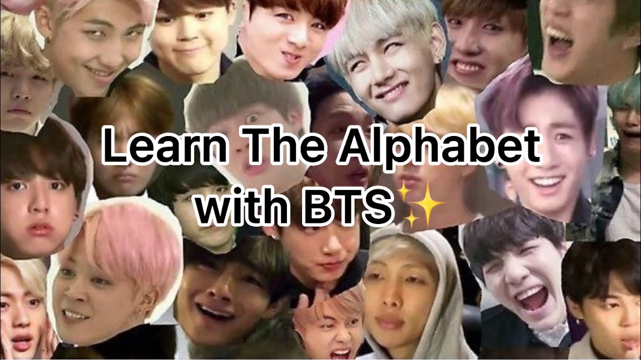 LEARN THE ALPHABET WITH BTS - YouTube