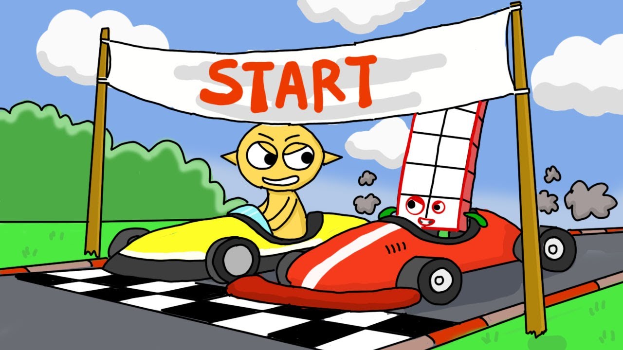 Numberblocks 11 vs. Sprunki: Speed Race! | Numberblocks fanmade ...