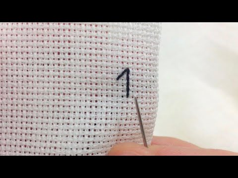 ETAMİN TAKVİME 1 RAKAMI İŞLEME | AŞK / DOĞUM PANOSU İÇİN ETAMİN TAKVİM NASIL YAPILIR | Crosstitch