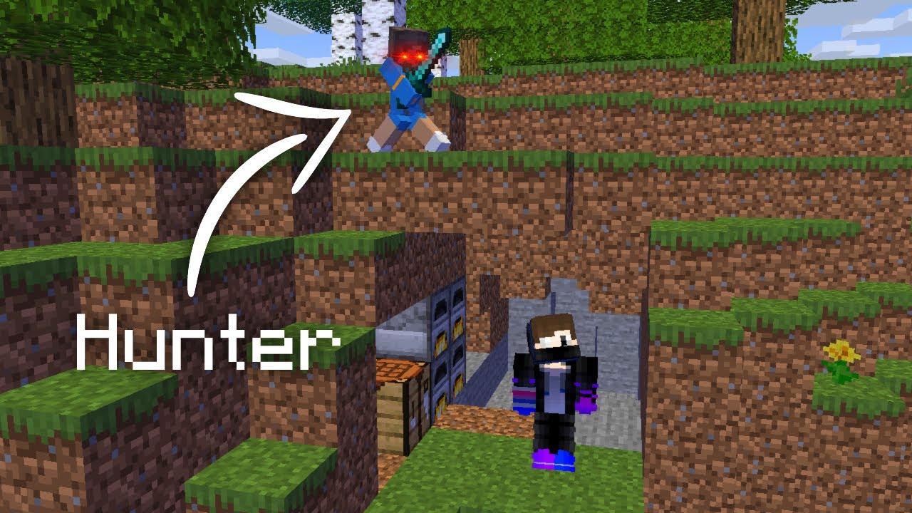 Minecraft Speedrunner VS Hunter - YouTube