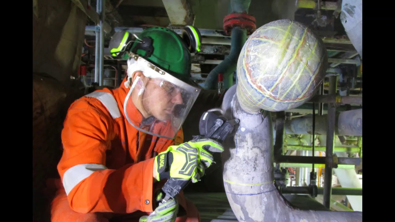 Technowrap Over Clamp Repair - Composites applied over clamps - YouTube