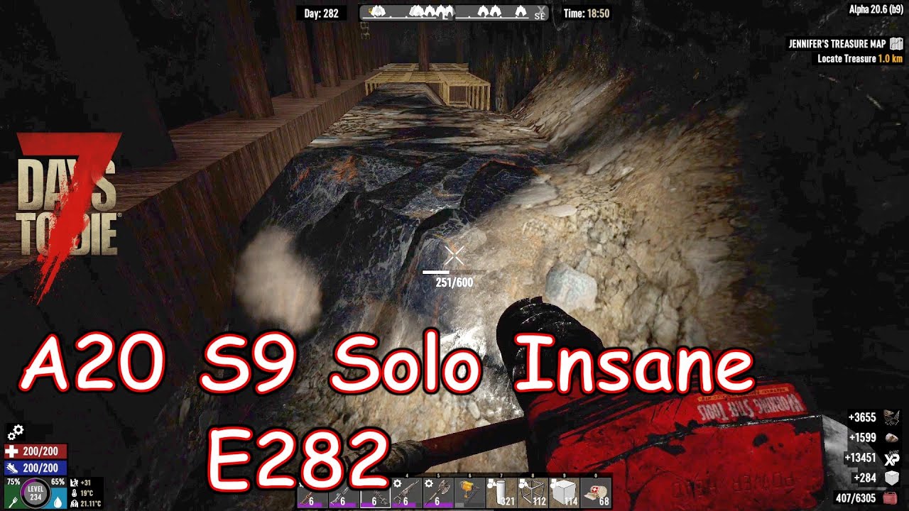 7DTD - Loot-Transport und Grind - A20 S9 E282 - Solo Insane - Vanilla + Modlets - YouTube