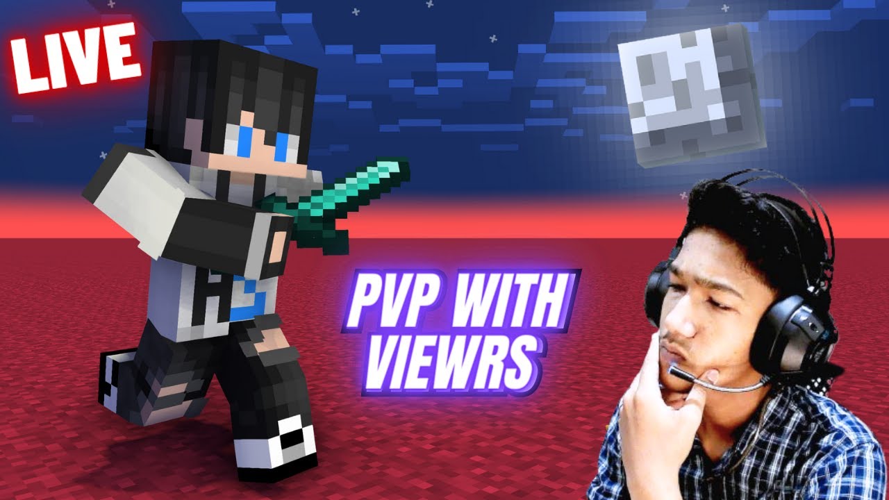 Minecraft Live PVP With Subscribers | Minecraft Live | HydroZen - YouTube