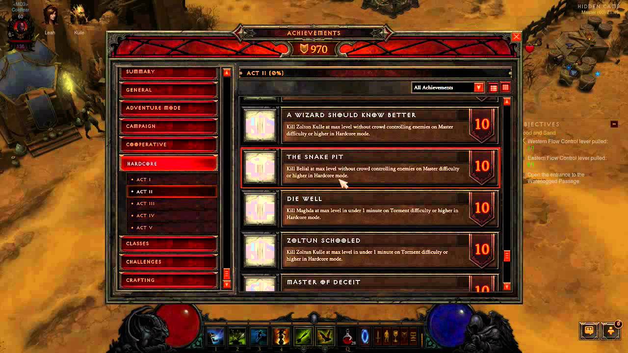 Mafia Diablo 3 : Logros - YouTube