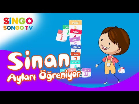 SİNAN Ayları Öğreniyor 🌞🗓️❄️ – SingoSongo TV I İsme Özel Çocuk Şarkıları 🎵