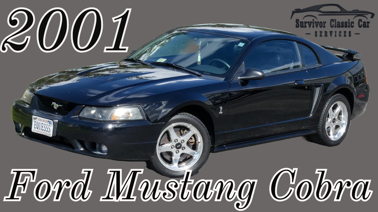 2001 Ford Mustang Cobra 4.6 Liter DOHC 32V V8 Survivor Classic Cars ...