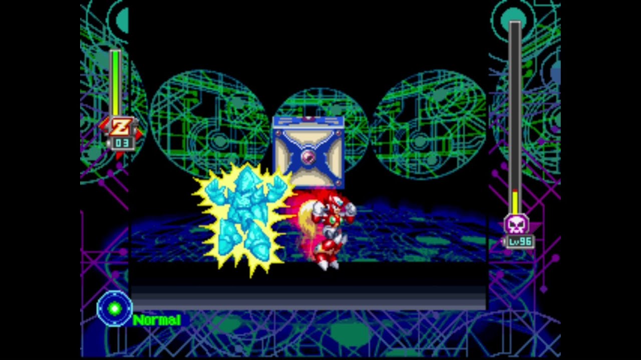 Mega Man X5 - Lv96 Volt Kraken (No Damage / Zero) - YouTube
