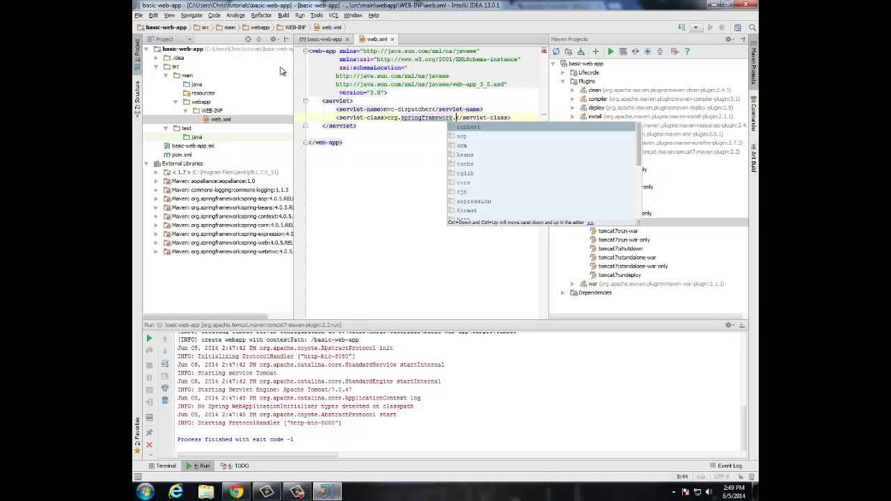 Web Development Using Spring and AngularJS - Tutorial 1 - YouTube
