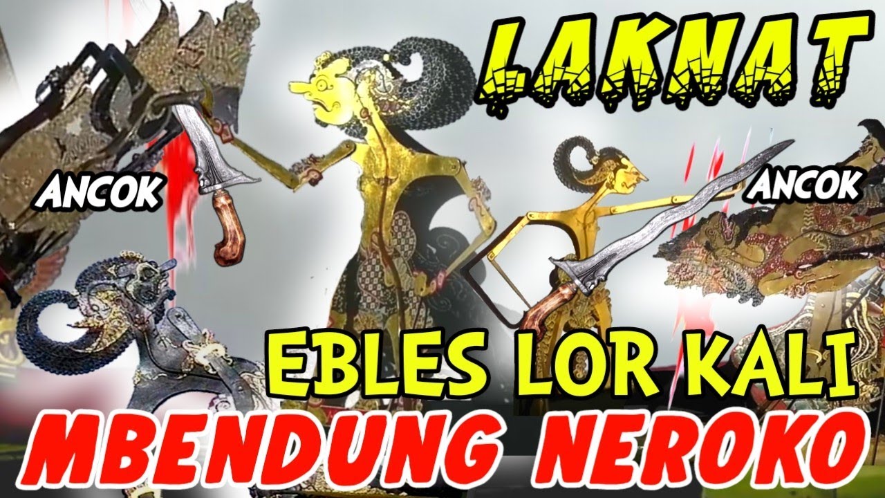 GEGER...!!!WISANGGENI KERASUKAN EBLES LOR KALI | WAYANG KULIT DALANG ...