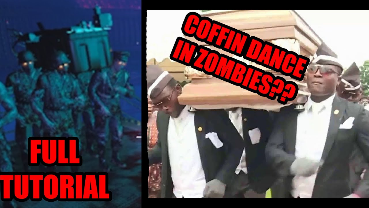 Call of Duty Black Ops Cold War Zombies COFFIN DANCE EASTER EGG FULL ...