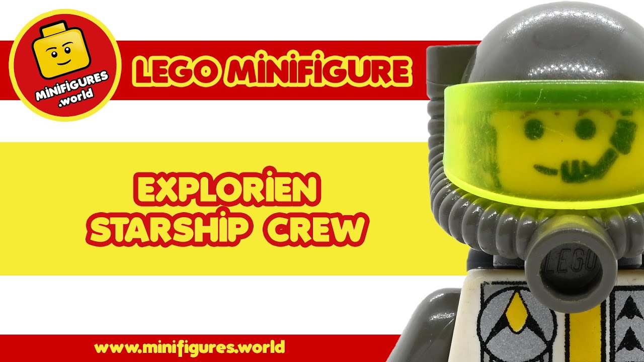 🚀 LEGO minifigure: Explorien Starship Crew (sp012) 🚀 [EXO-FORCE] - YouTube