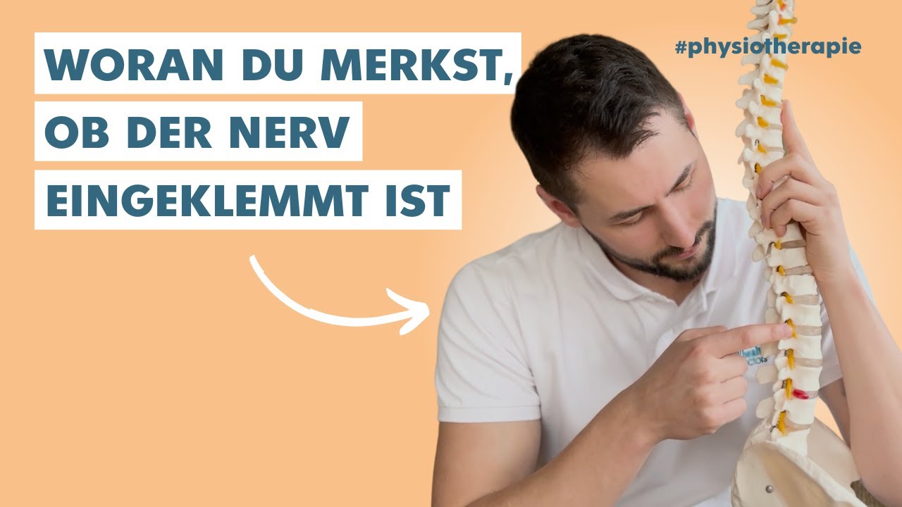 Eingeklemmter Nerv - was passiert erklärt Physiotherapeut Klaus ...