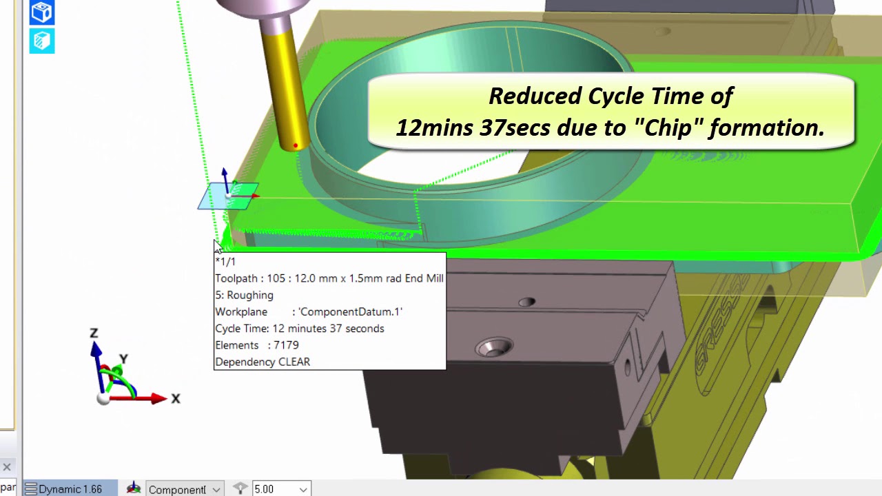 Waveform Chip Prevention | EDGECAM 2020.0 - YouTube