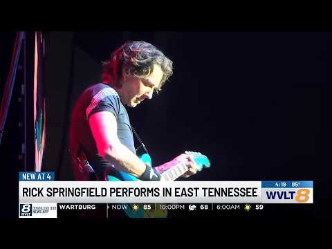 Rick Springfield celebrates 77th birthday headlining Gatlinburg rock festival