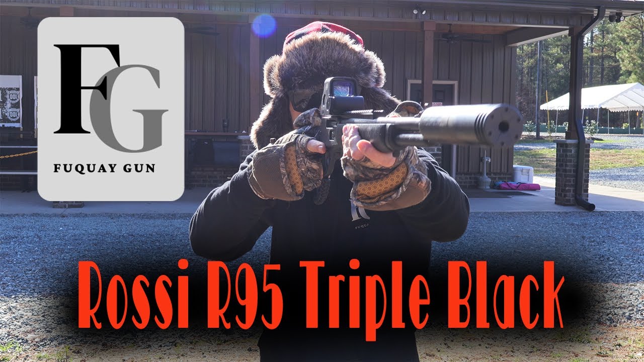 Rossi R95 Triple Black!! 30-30!! - YouTube