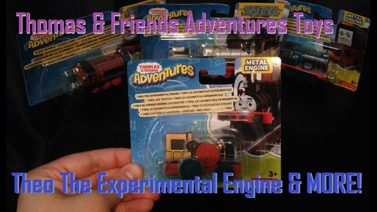 Thomas & Friends Adventures Toys Theo The Experimental Engine & MORE ...
