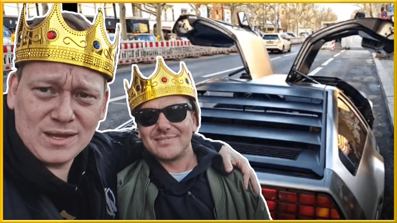 Im DELOREAN durch BERLIN! | KNOSSI und MANNY MARC bei Jam FM - YouTube