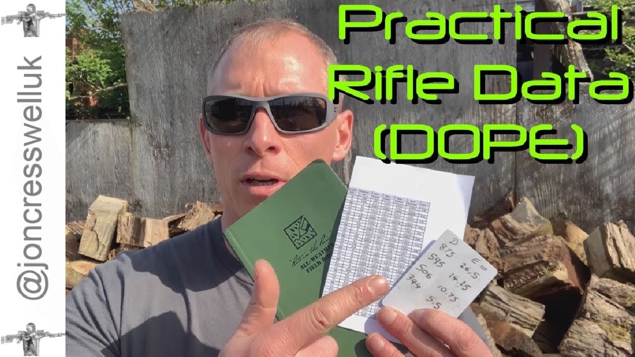 Practical Precision Rifle Data - DOPE - Data on Previous Engagements ...