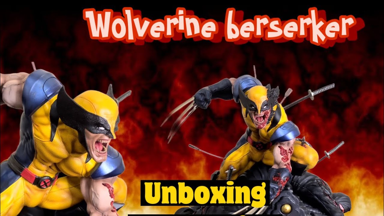 Custom wolverine statue berserker rage by atf want ultimate version ...